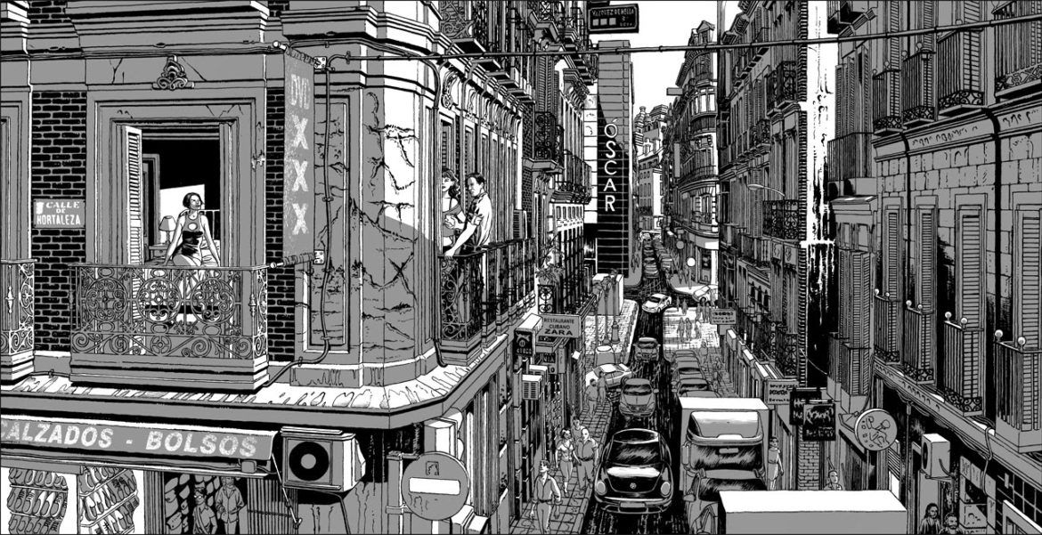 Illustrations by a boy who grew up in Chueca – MNF