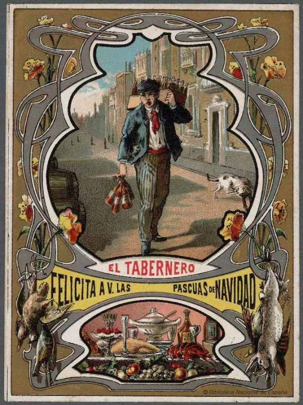 These vintage Spanish Christmas cards reveal clues about the past – MNF